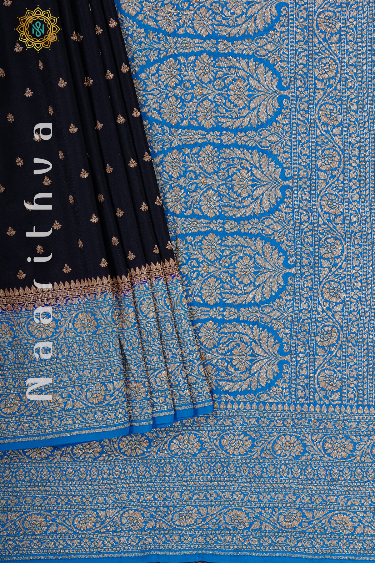 Banarasi Crepe Saree - Buy Pure Banarasi Crepes Sarees